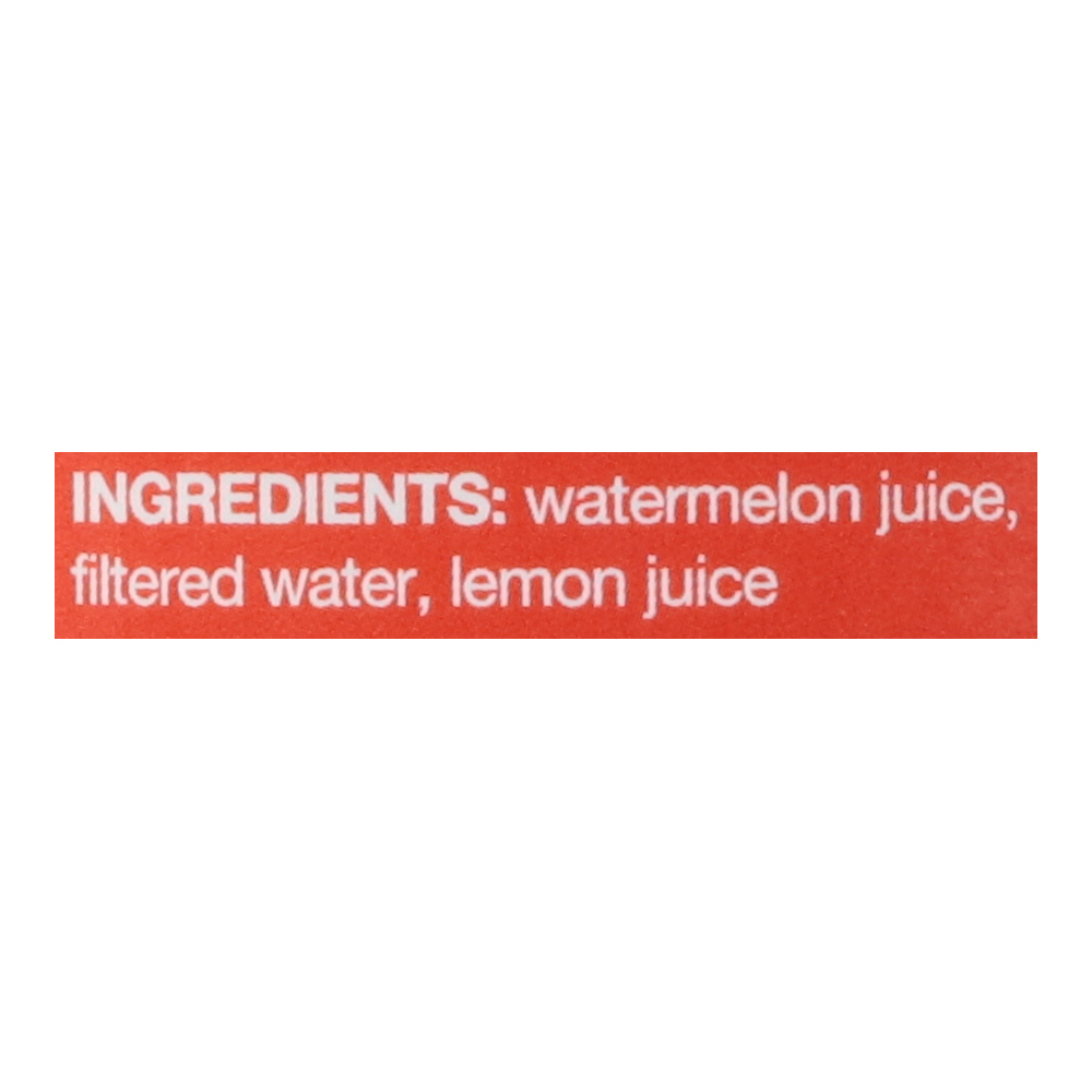 Wtrmln Wtr We Grow WTR Hydration Original Watermelon Blend-Ingredients