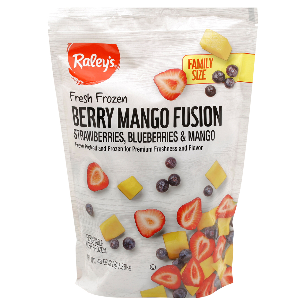 Raley's Fresh Frozen Berry Mango Fusion, Family Size-Main