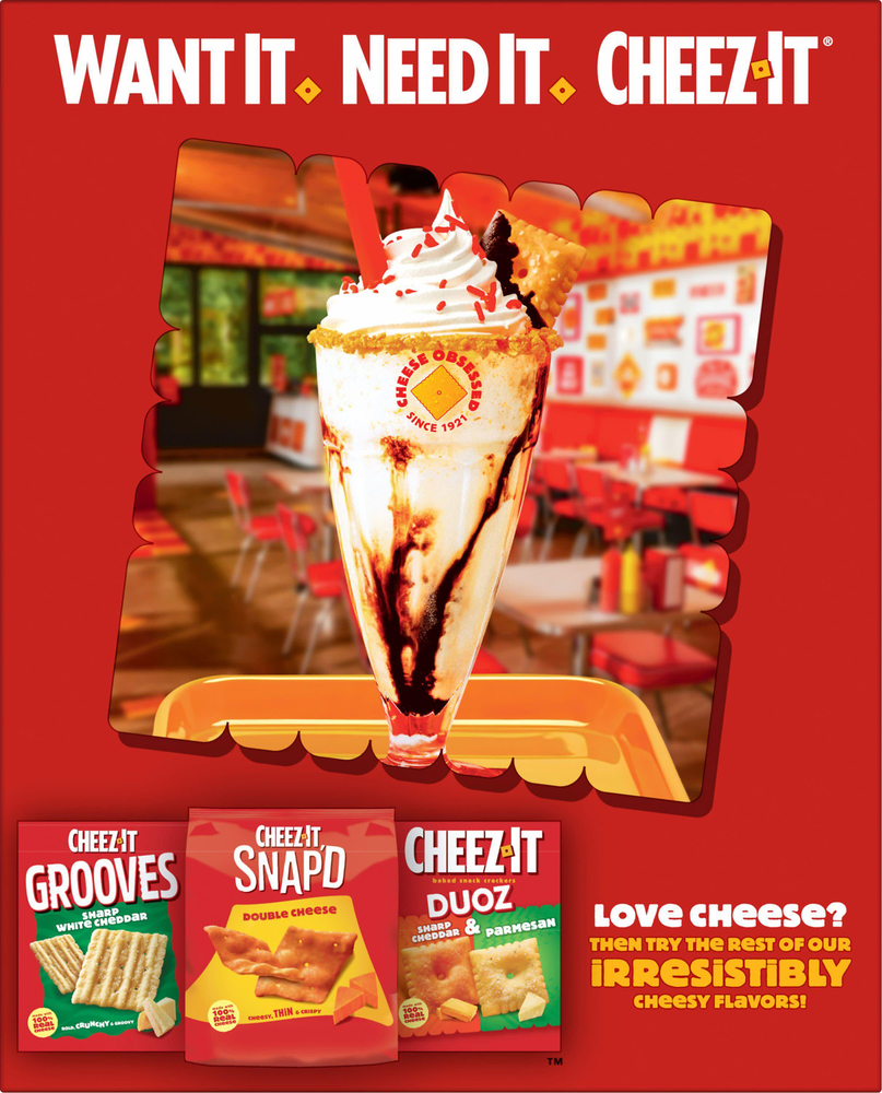 Cheez-It Baked Snack Crackers, Original-Planogram-Back