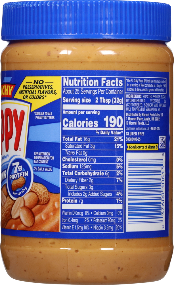 Skippy Peanut Butter, Super Chunk-Planogram-Right
