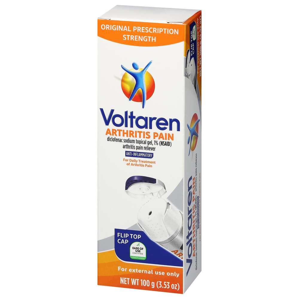 Voltaren Arthritis Pain, Original Prescription Strength-Front-Right ...