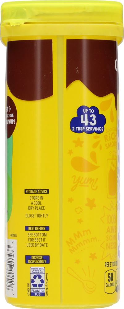 Nesquik Chocolate Flavor Powder Drink Mix-Planogram-Left