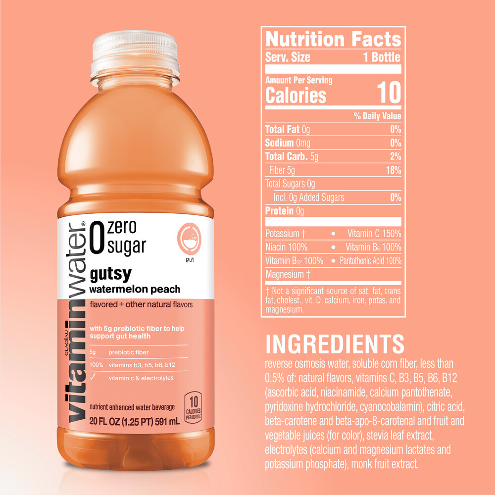 Ingredient Label Vitamin Water
