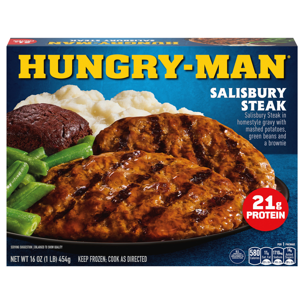 Hungry-Man Salisbury Steak-Main