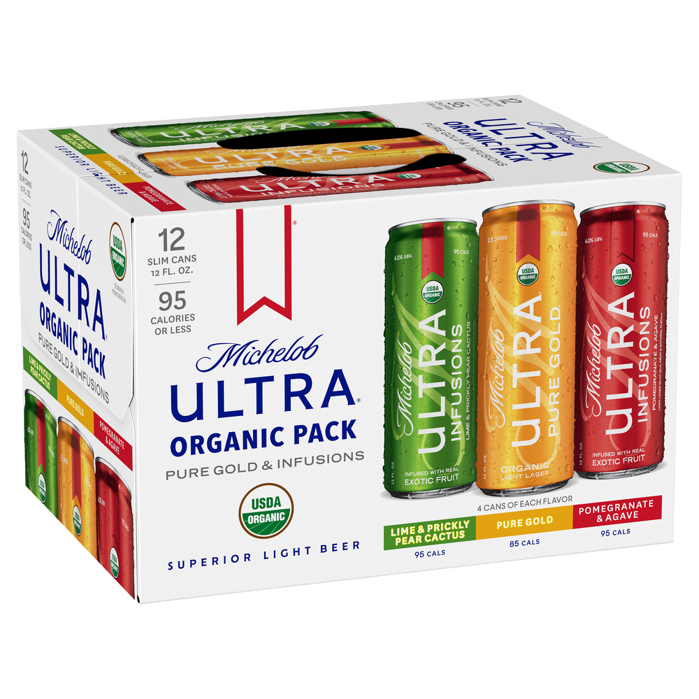 Michelob Ultra Pure Gold & Infusions Light Beer Variety Pack-Main