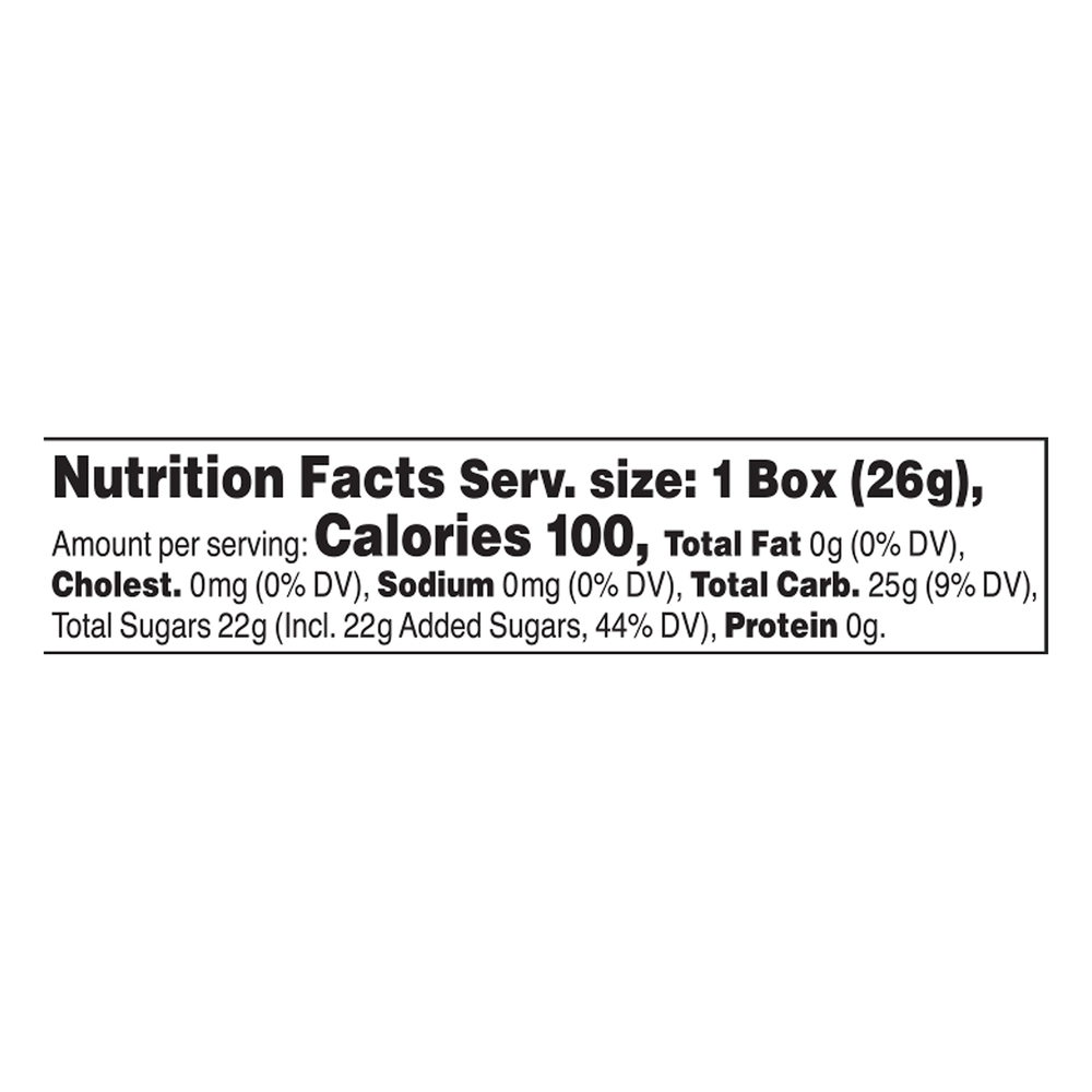 Sweethearts Candies, The Original, Cutie Pie-Nutrition-Facts