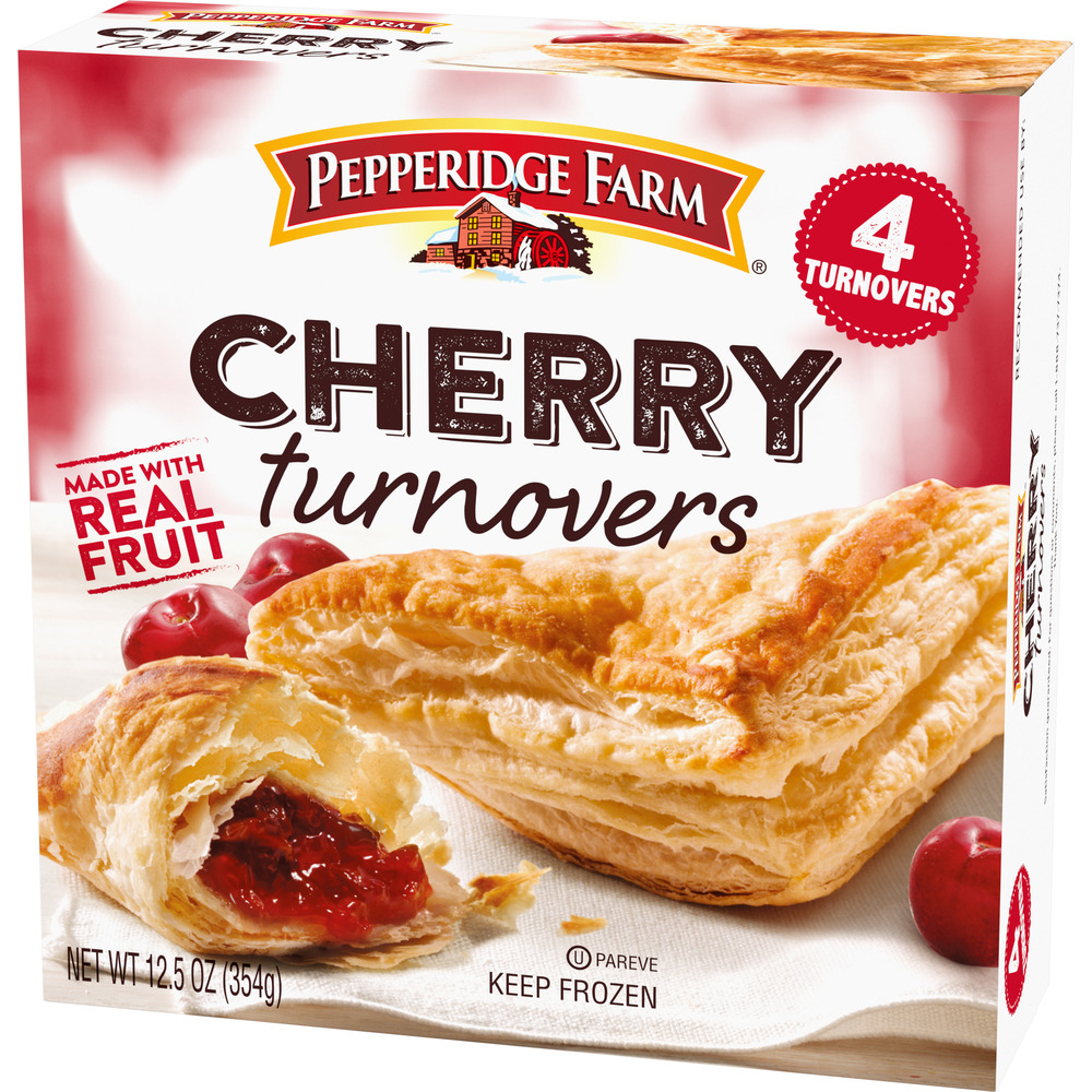 Pepperidge Farm® Puff Pastry Frozen Cherry Turnovers Pastries-Front ...
