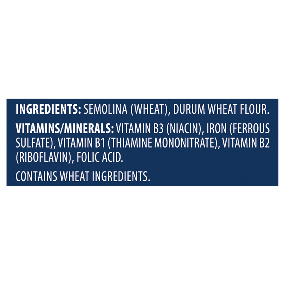 Barilla Farfalle Pasta-Ingredients