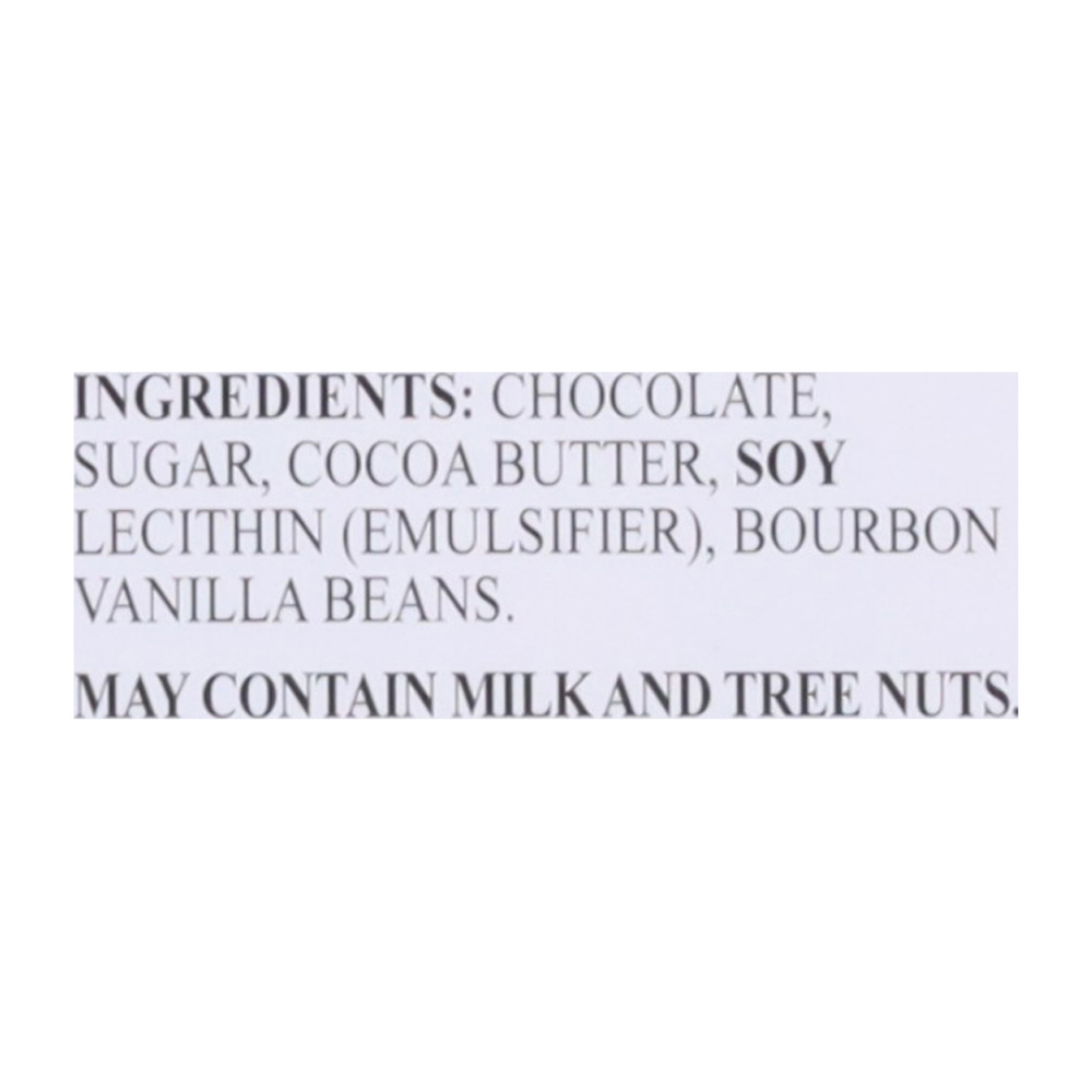 Lindt Excellence Dark Chocolate, 70% Cocoa-Ingredients