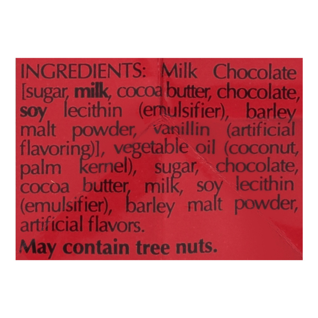 Lindt Lindor Truffles, Milk Chocolate-Ingredients