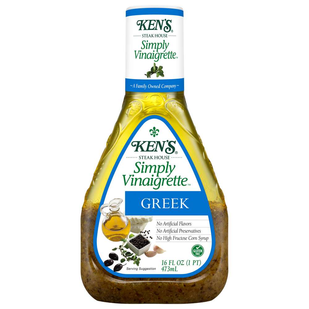 Ken's Steak House Simply Vinaigrette Greek Dressing-Main