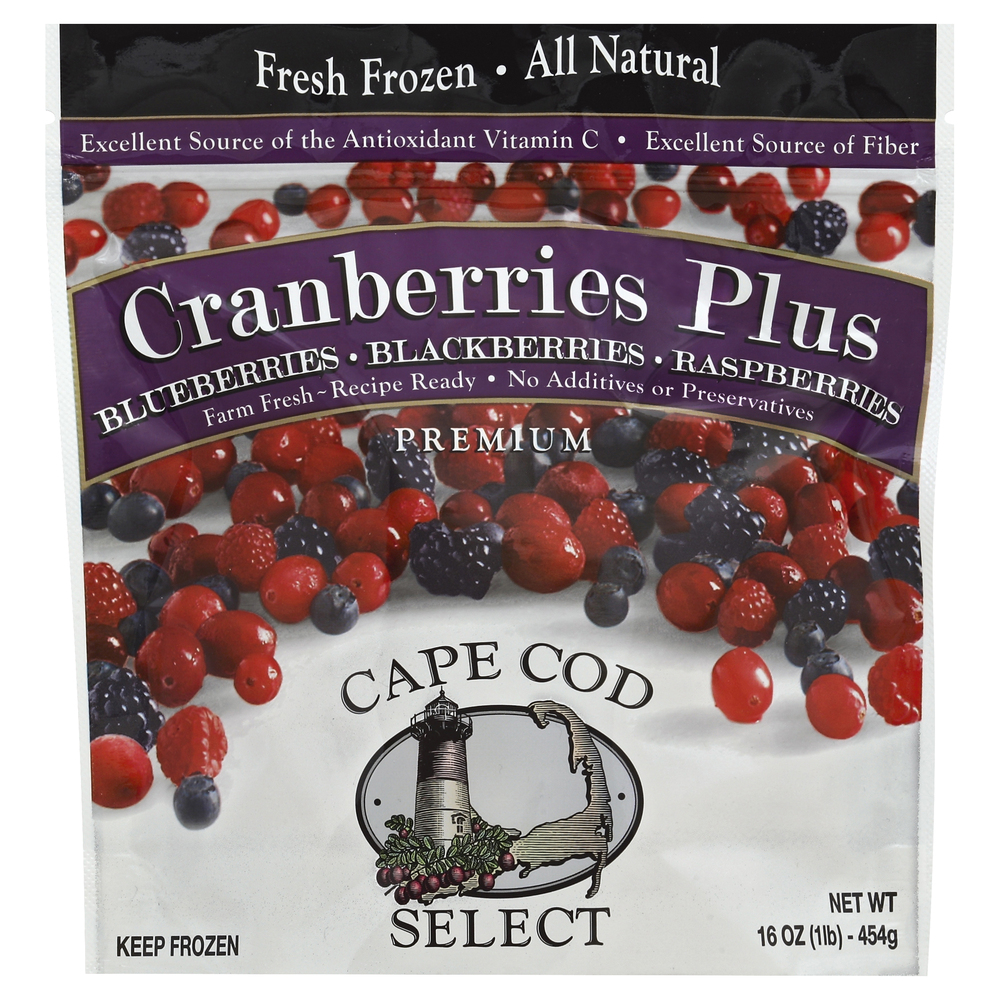 Cape Cod Select Cranberries, Plus Blueberries/Blackberries/Raspberries-Main