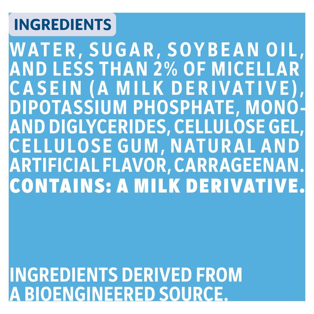 Coffee-Mate Creamer, Non-Dairy, French Vanilla-Ingredients