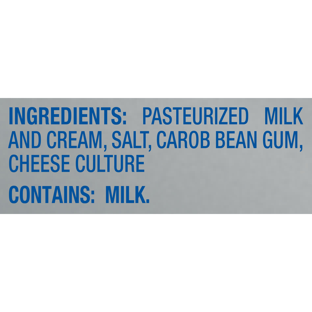 Philadelphia Original Cream Cheese-Ingredients