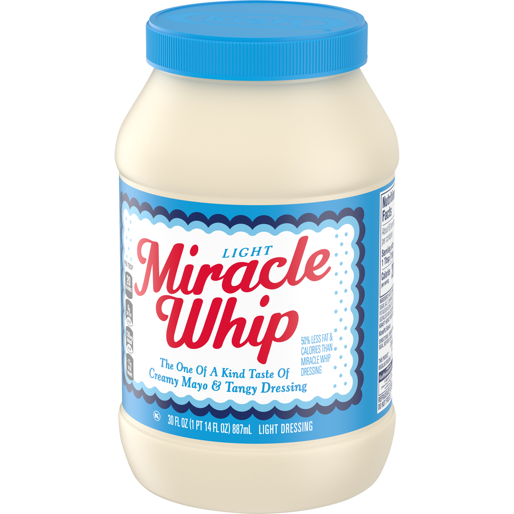 Miracle Whip Light Dressing-Front-Right-Elevated