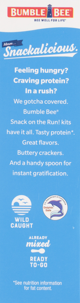 Bumble Bee Snack on the Run! Tuna Salad & Crackers, Original-Planogram-Left
