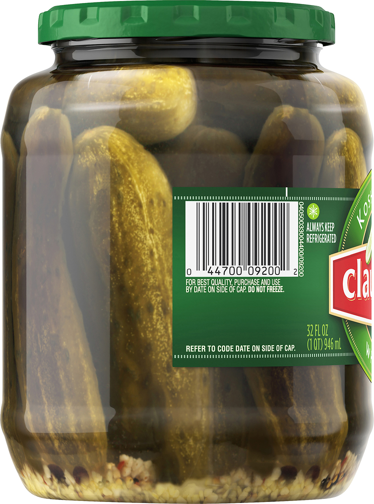 Claussen Kosher Dill Pickle Wholes-Planogram-Left