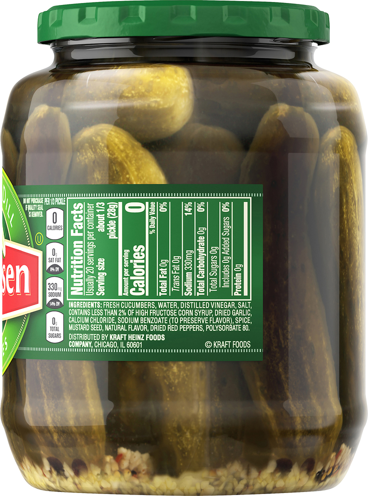 Claussen Kosher Dill Pickle Wholes-Planogram-Right