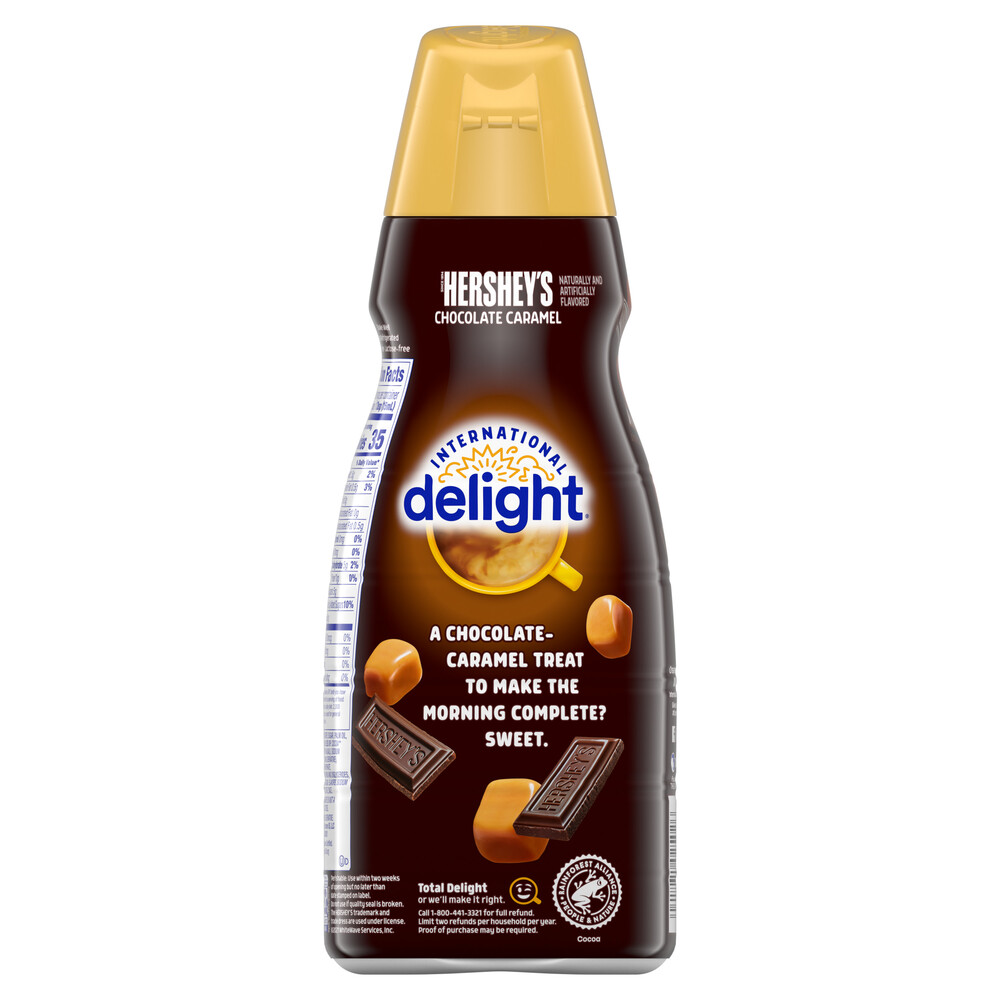 International Delight Hershey's Chocolate Caramel Coffee Creamer ...