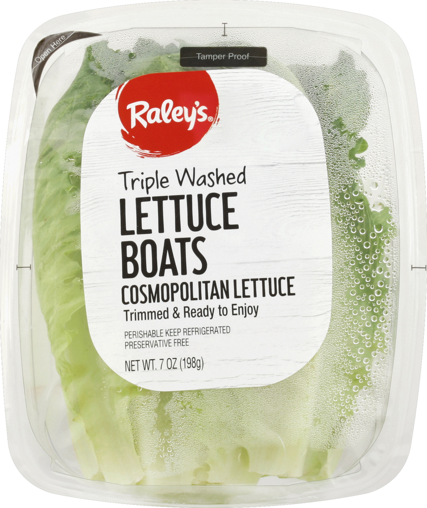 Raley's Lettuce Boats, Triple Washed-Main