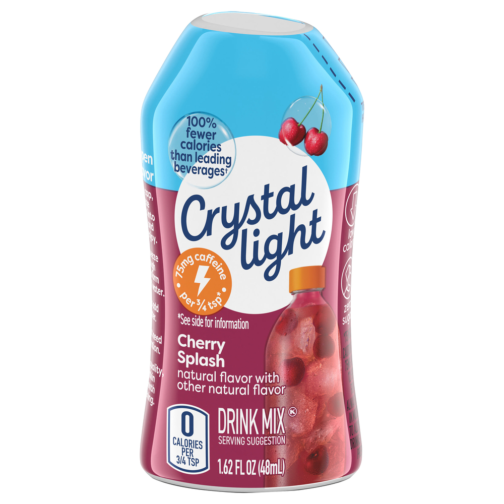 Crystal Light Cherry Liquid Energy Drink Mix-Main