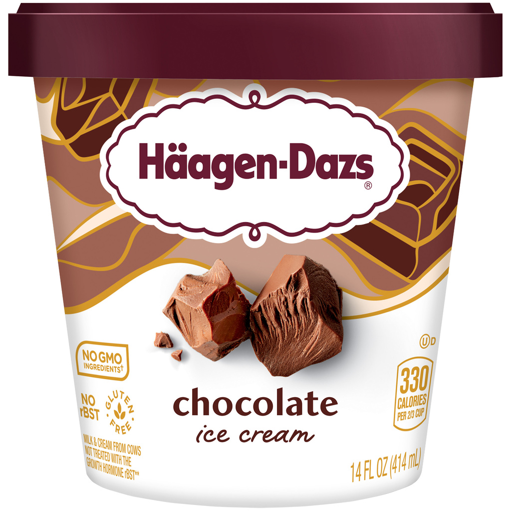 Haagen-Dazs Ice Cream, Chocolate-Hero