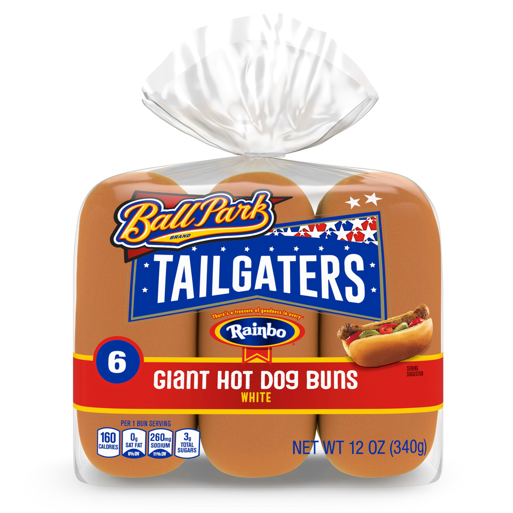 Ball Park, Giant Hot Dog, Enriched Buns-Main