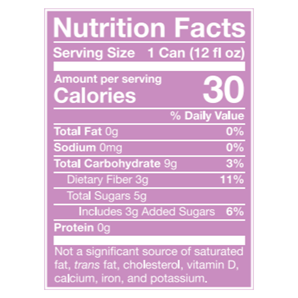 Poppi Prebiotic Soda, Doc Pop-Nutrition-Facts