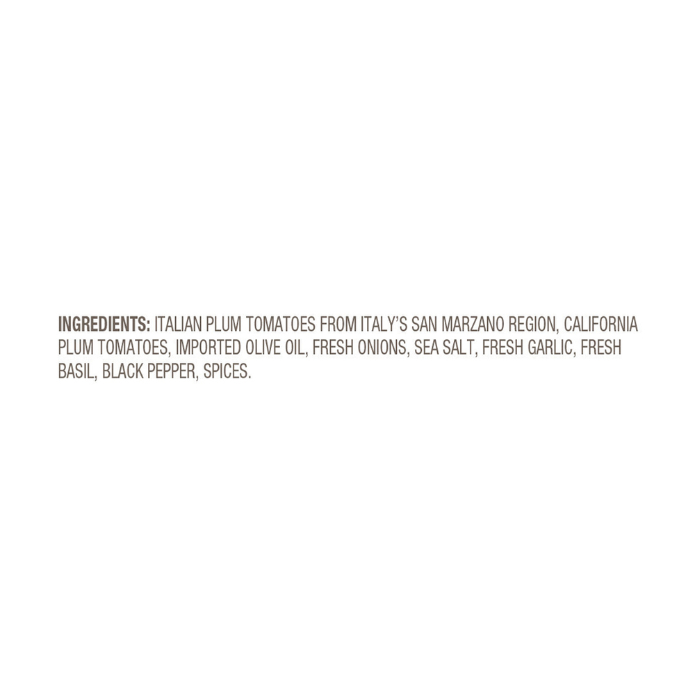 Mezzetta Marinara Sauce-Ingredients