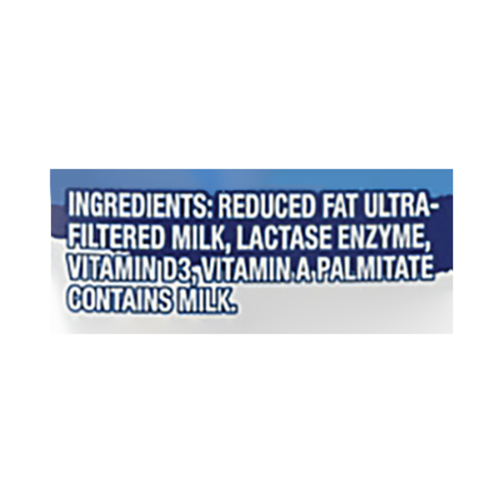 Fairlife Milk, Ultra-Filtered, Reduced Fat, 2%-Ingredients