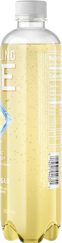 Sparkling Ice Sparkling Water, Zero Sugar, Classic Lemonade Flavored-Planogram-Right