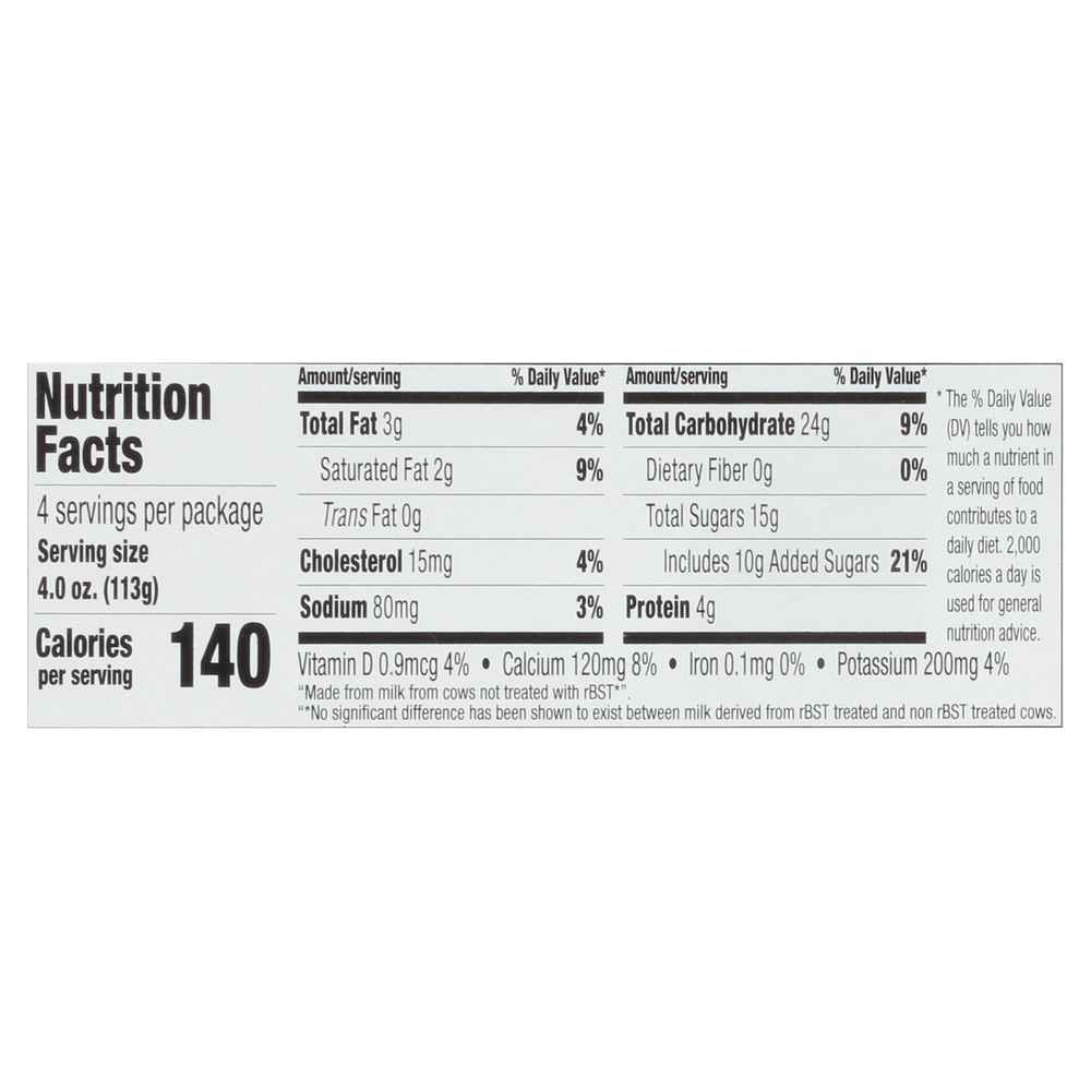 Reynaldo's Rice Pudding, Traditional-Nutrition-Facts