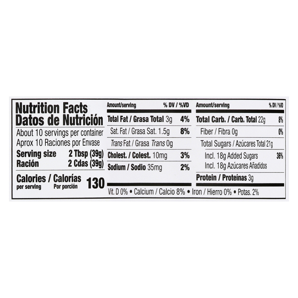 Eagle Brand Borden Condensed Milk, Sweetened-Nutrition-Facts