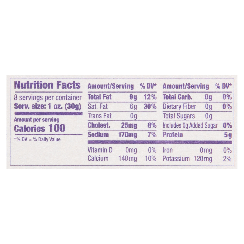 Ile De France Cheese, Soft Ripened, Brie-Nutrition-Facts