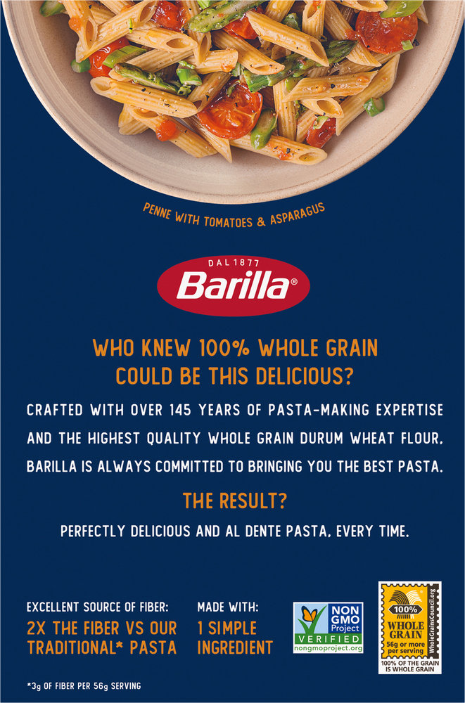 Barilla Whole Grain Penne Pasta-Planogram-Back
