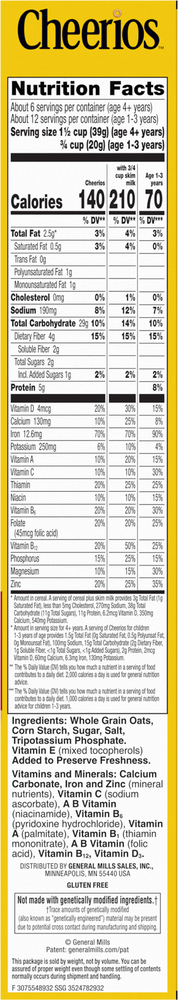 Cheerios Cereal-Planogram-Right