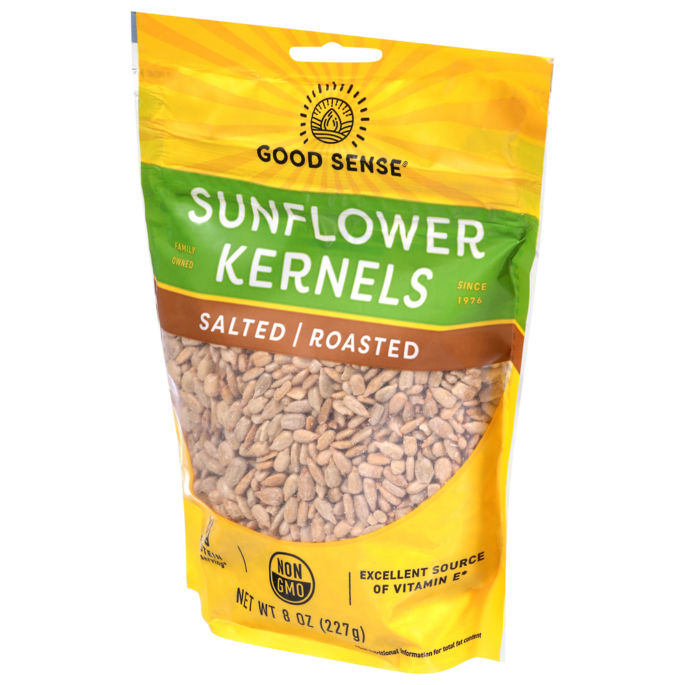 GoodSense Sunflower Kernels, Salted, Roasted-Front-Right-Elevated