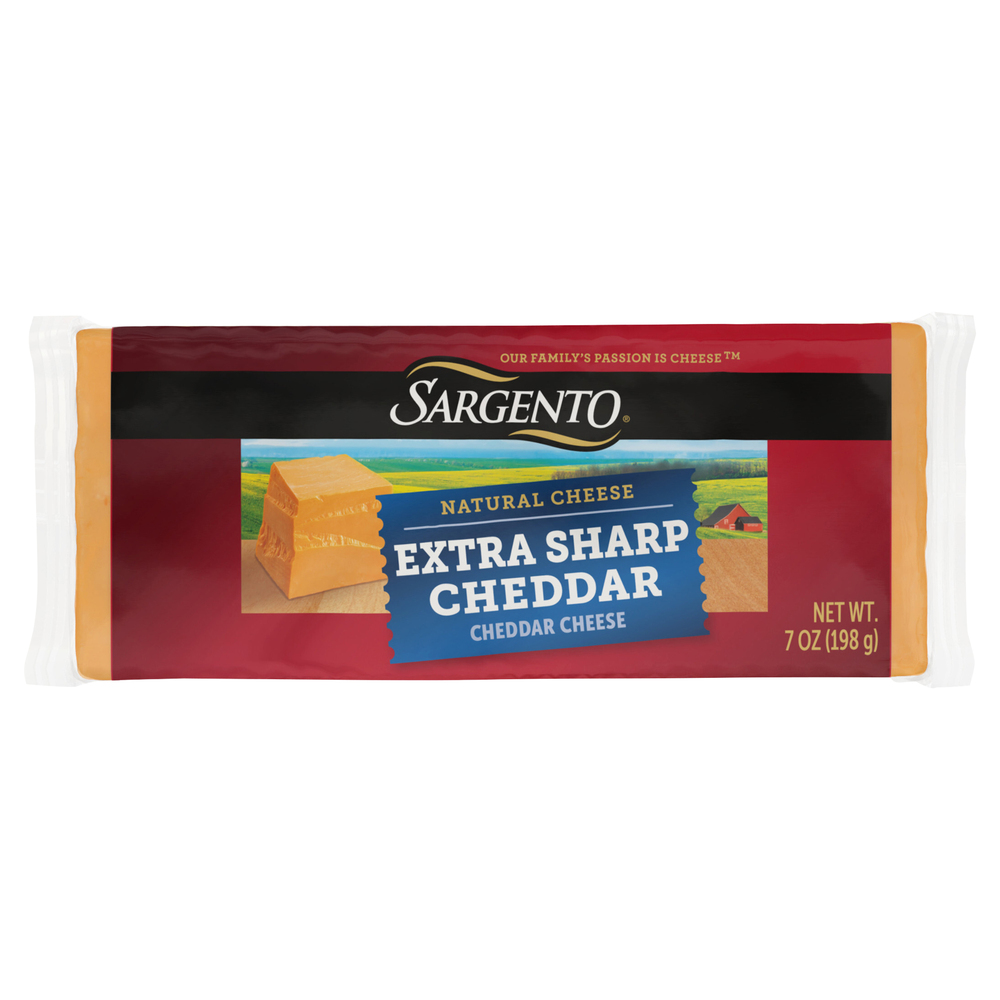 Sargento Cheese, Extra Sharp Cheddar-Main