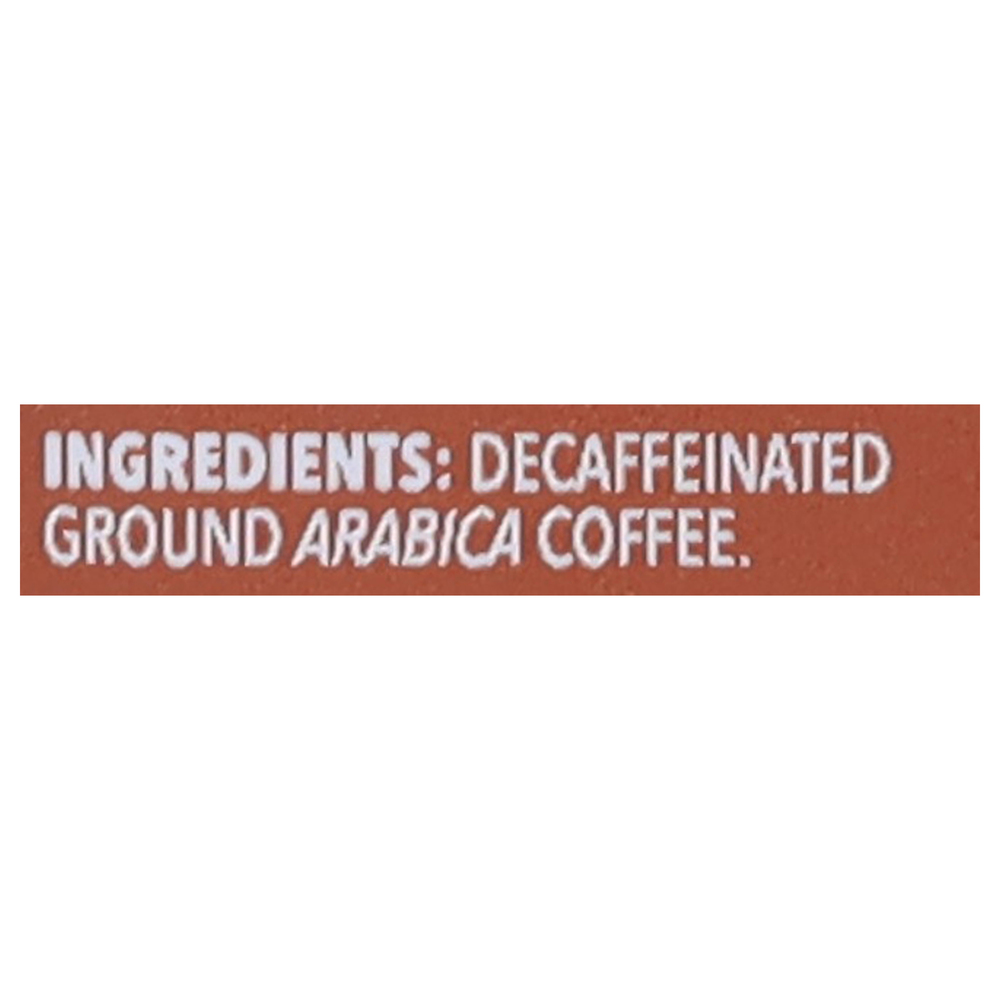 Starbucks Coffee, Ground, Medium Roast, Pike Place Roast, Decaf-Ingredients