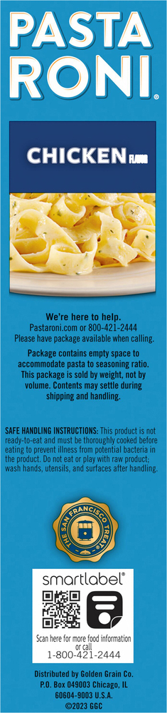 Pasta Roni Fettuccine, Chicken-Planogram-Right