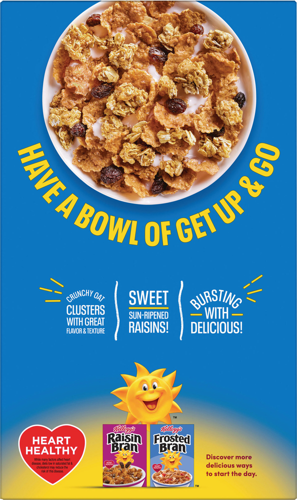 Raisin Bran Crunch Cereal, Crunch, Original, Family Size-Planogram-Back