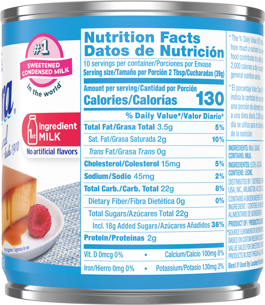 La Lechera Condensed Milk, Sweetened, Original-Planogram-Right