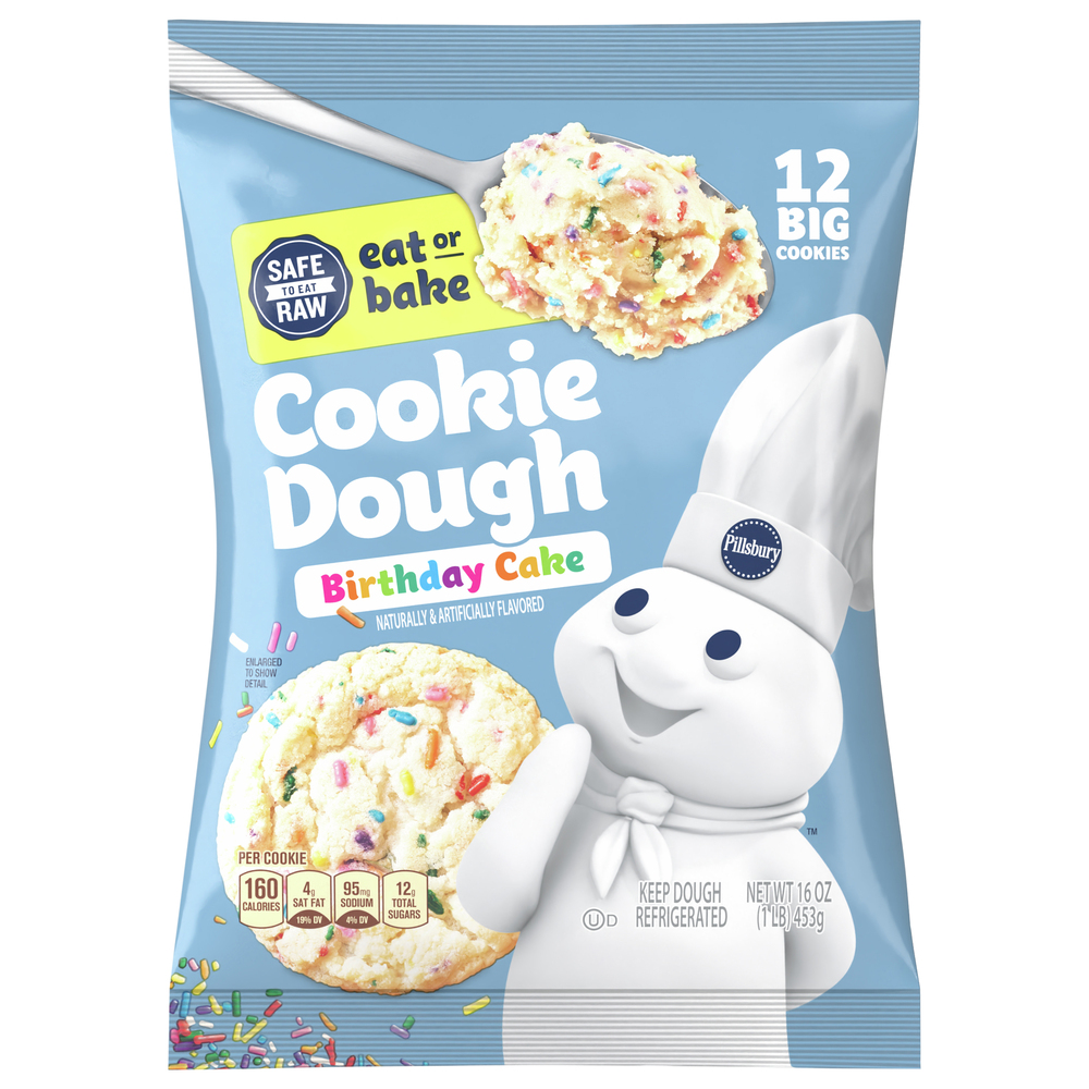 Pillsbury Cookie Dough, Birthday Cake-Main
