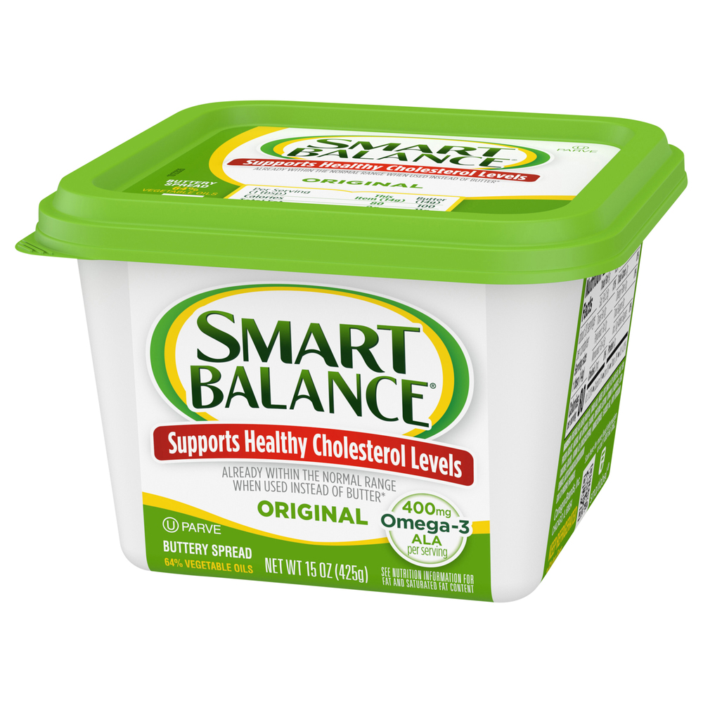 Smart Balance Buttery Spread, Original-Front-Right-Elevated