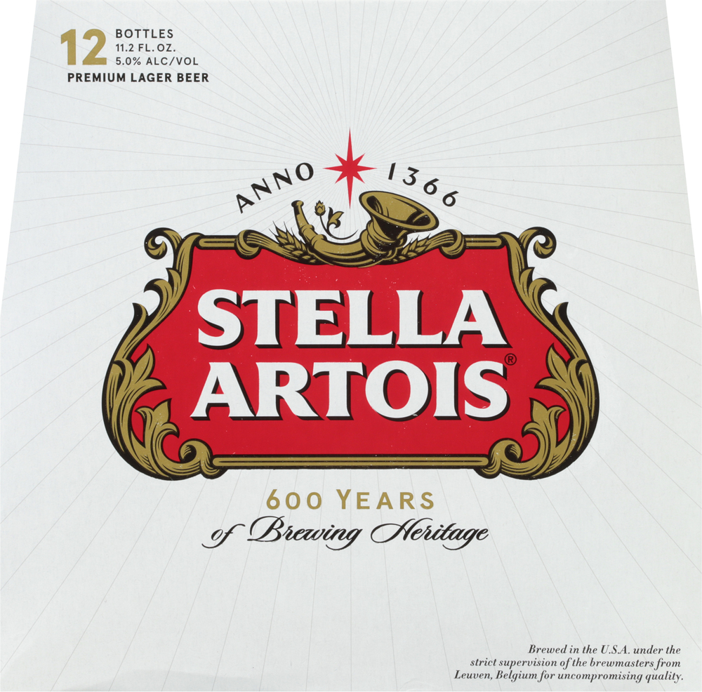 Stella Artois Beer, Lager, Premium-Planogram-Back