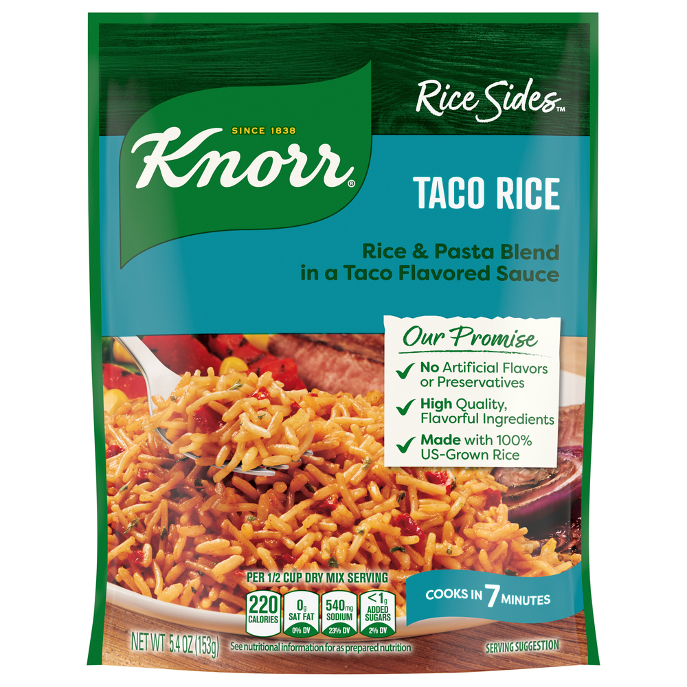 Knorr Rice Sides Taco Rice-Main