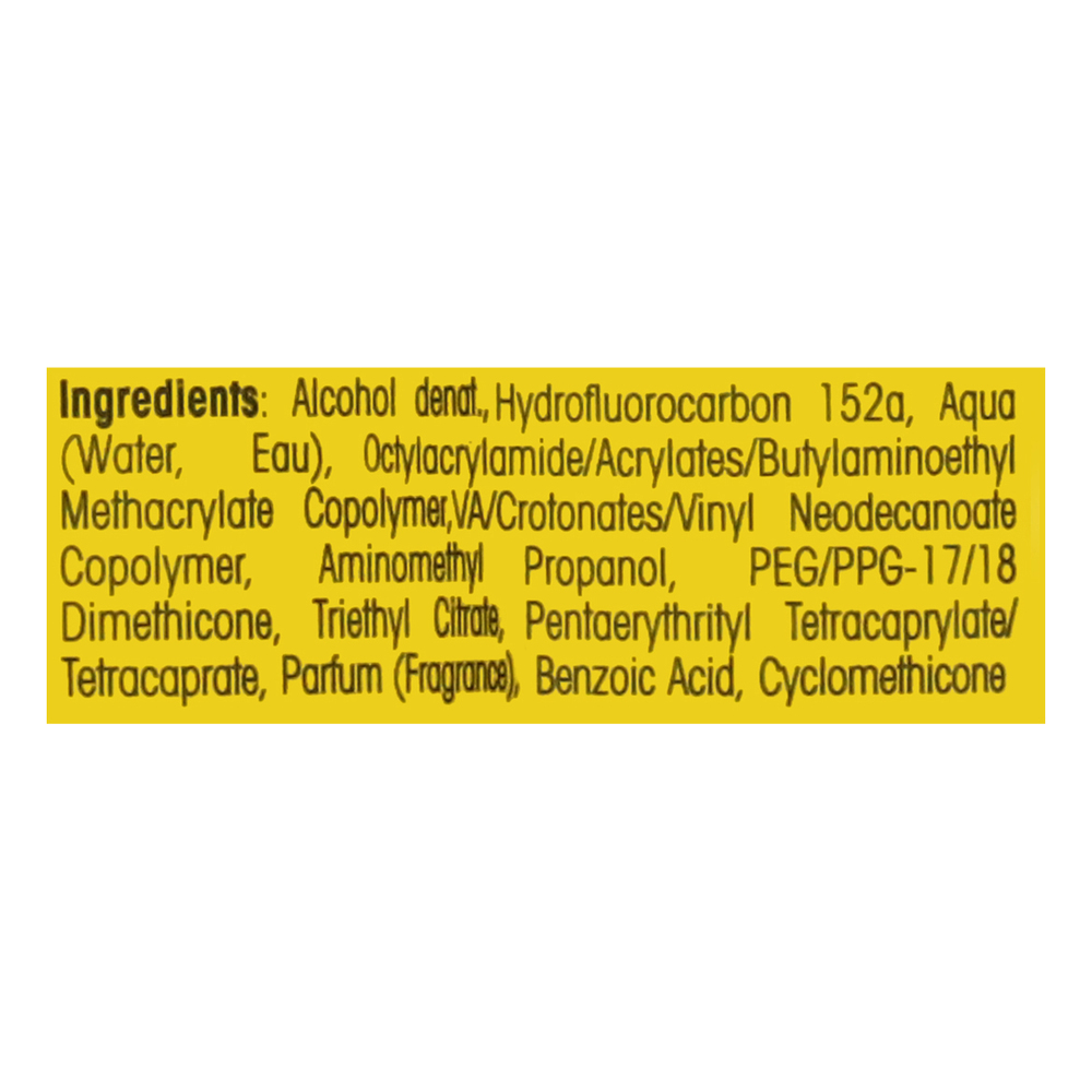 Got2b Glued Freeze Spray, Blasting-Ingredients