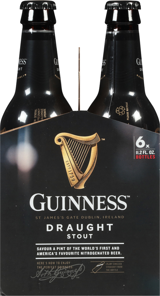 Guinness Beer, Draught Stout-Planogram-Left