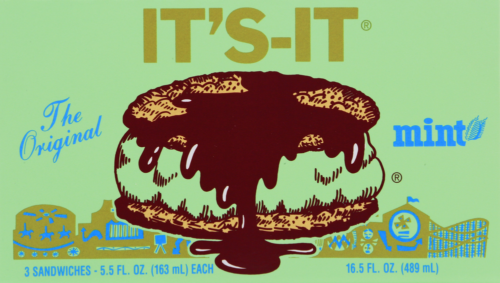 It's-It Ice Cream Sandwich, Mint, 3 Pack-Main