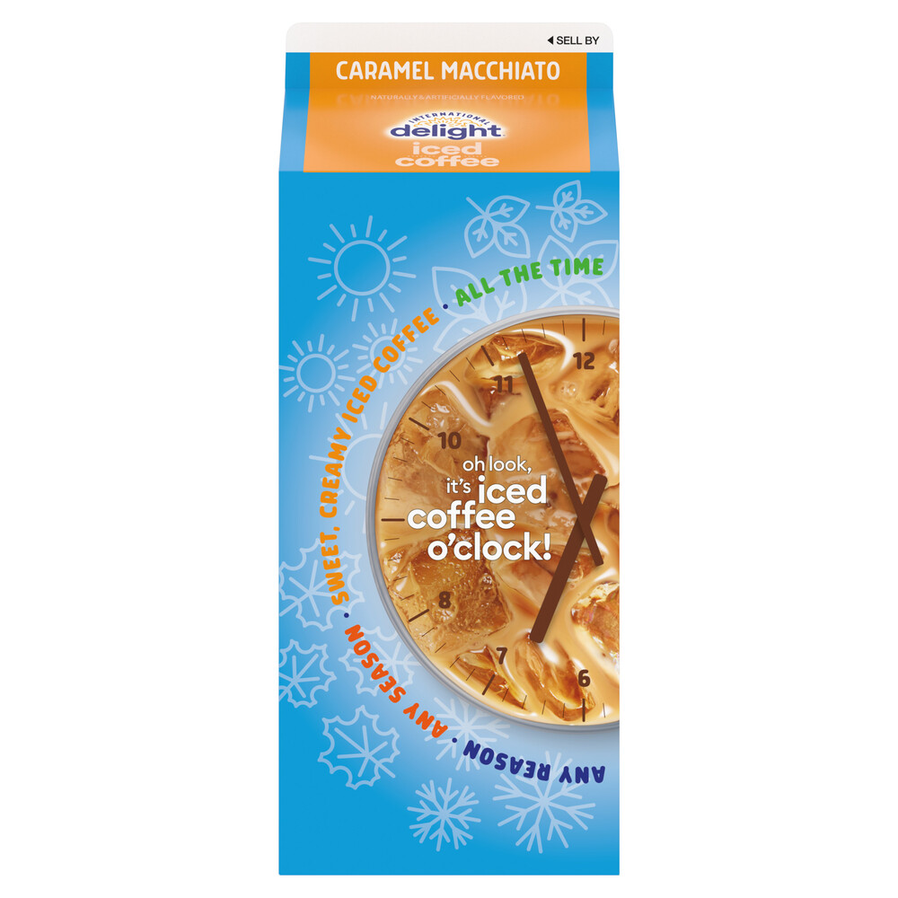 International Delight Caramel Macchiato Iced Coffee-Planogram-Back